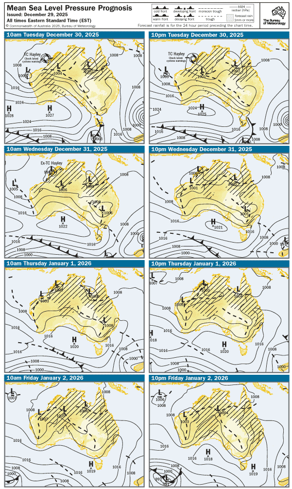 Four Day Weather Forecast - Tasmania Fire Service